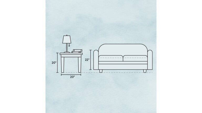 How High Should End Tables Be: Perfect Height Tips Revealed - SofaNest